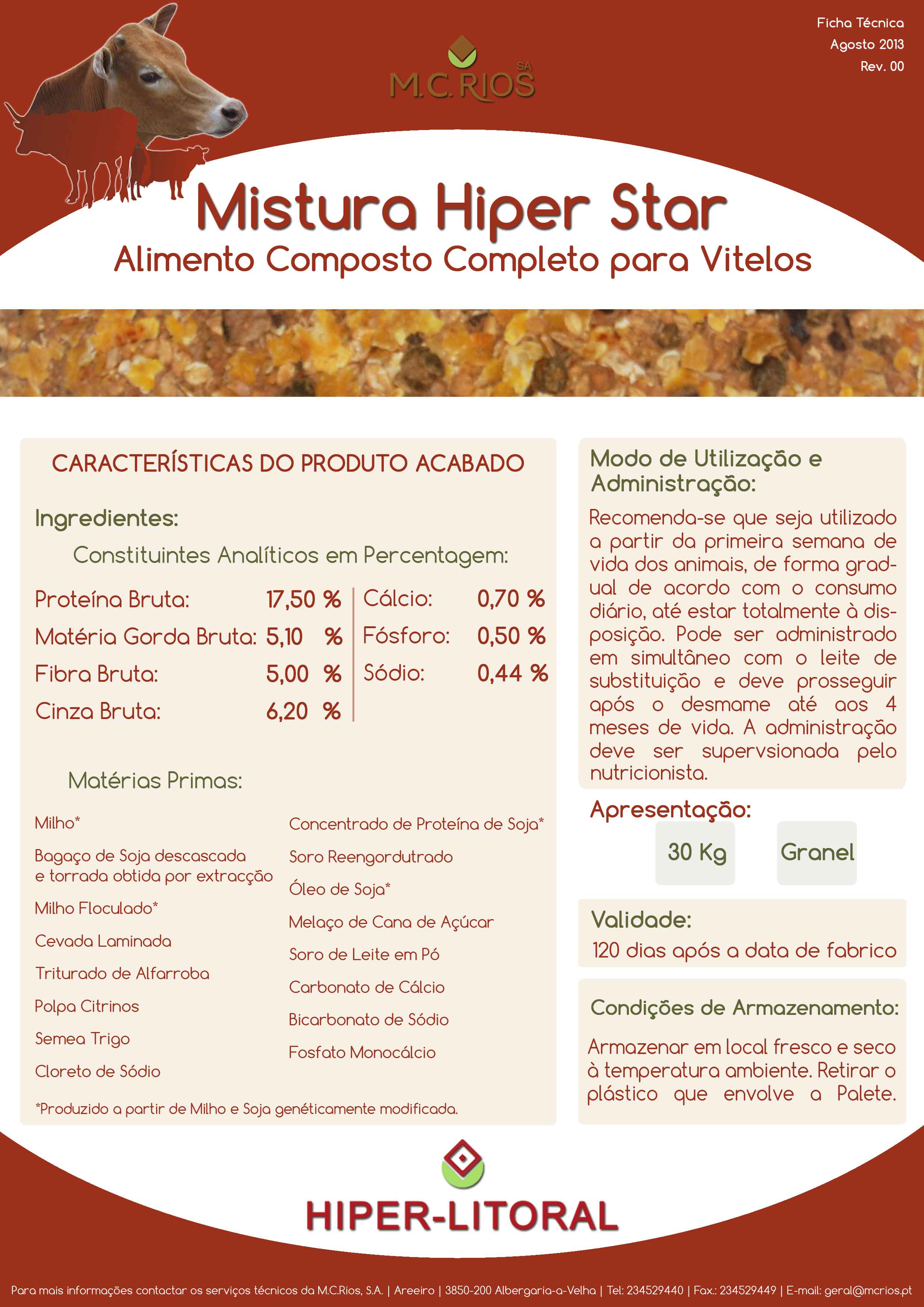 Hiper Mistura Star > M.C. RIOS, S.A